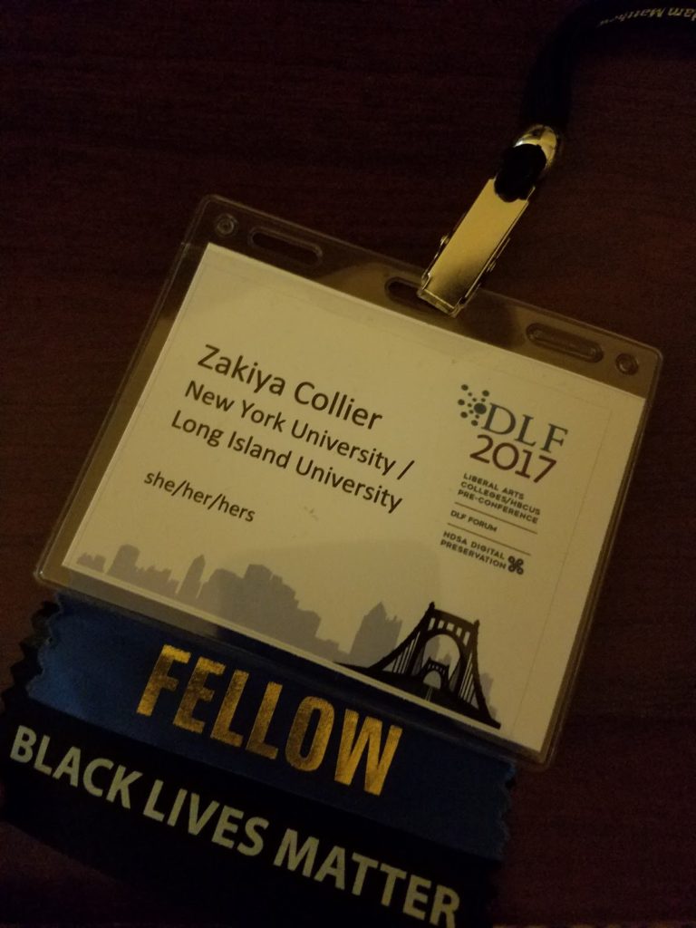 Fellow Reflection: Zakiya Collier - DLF